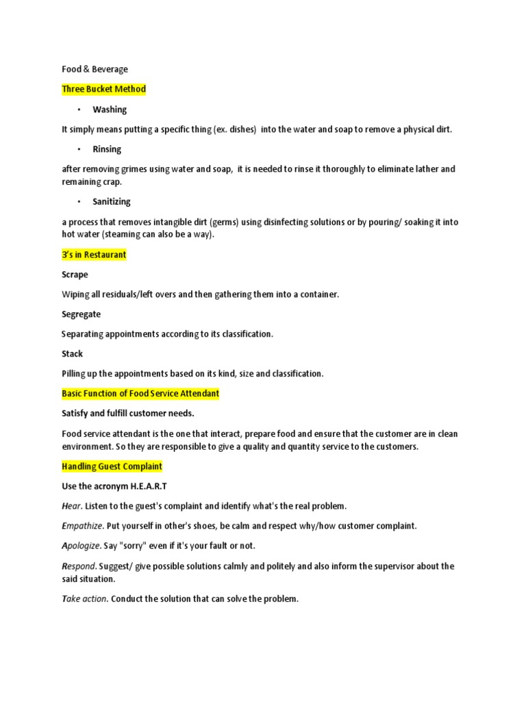 Captain Waiter Document | PDF | Restaurants | Cafeteria