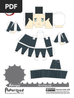 One Piece - Roronoa Zoro Papercraft | PDF