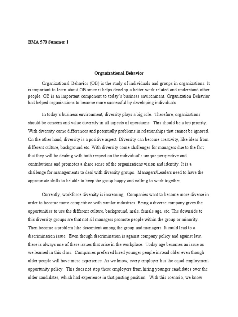 Organizational Behavior Today | Descargar gratis PDF | Diversity ... Organizational Behavior Today | Descargar gratis PDF | Diversity ...