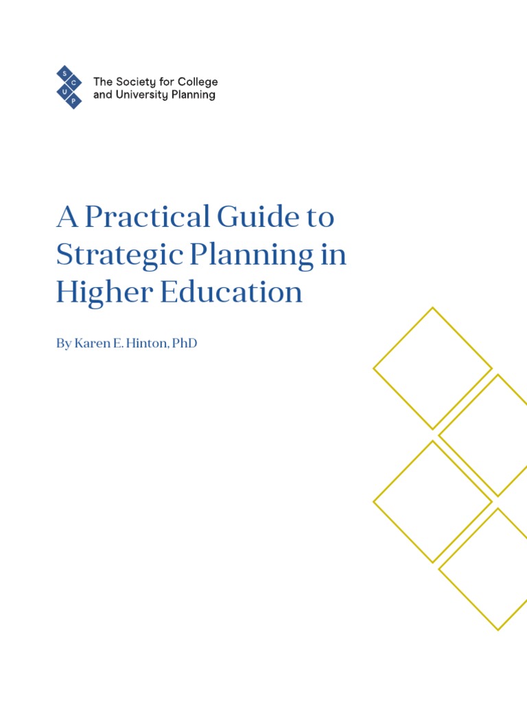 A Practical Guide To Strategic Planning in Higher Education | PDF ...