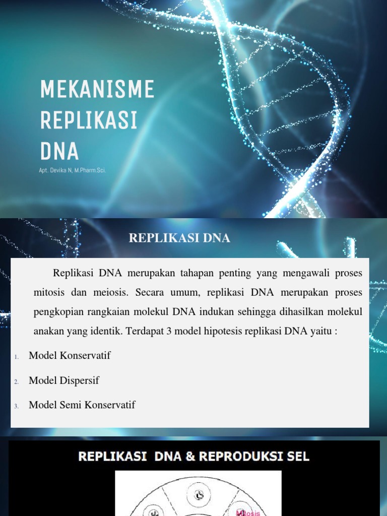 Replikasi DNA: Proses dan Mekanisme | PDF