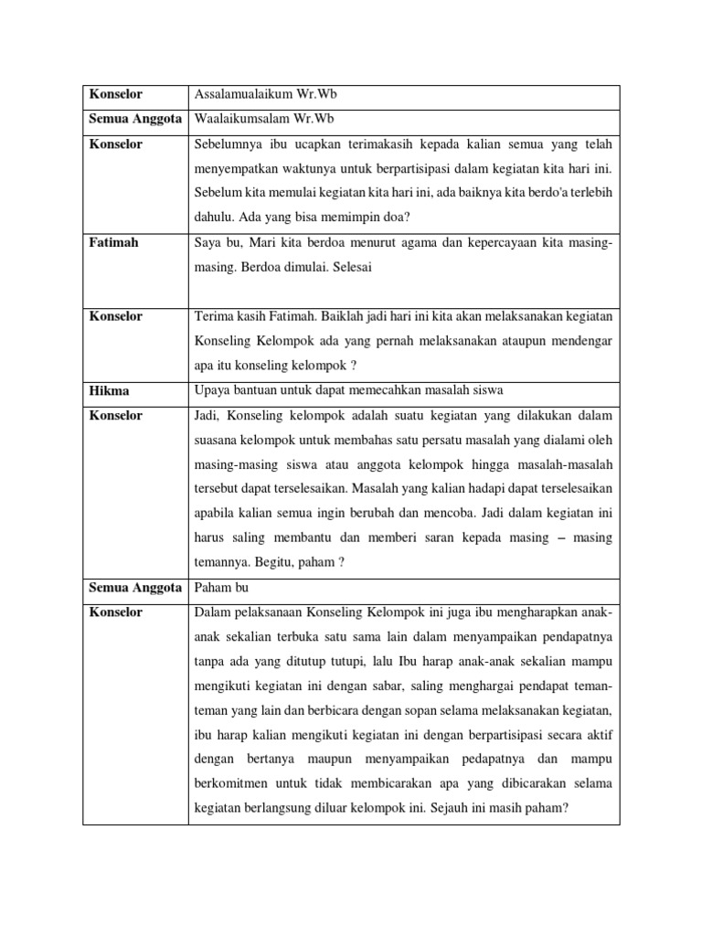 Naskah BK | PDF | Karier & Perkembangan | Pengembangan Diri