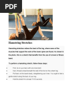 Williams Flexion Exercises | PDF | Low Back Pain | Back Pain