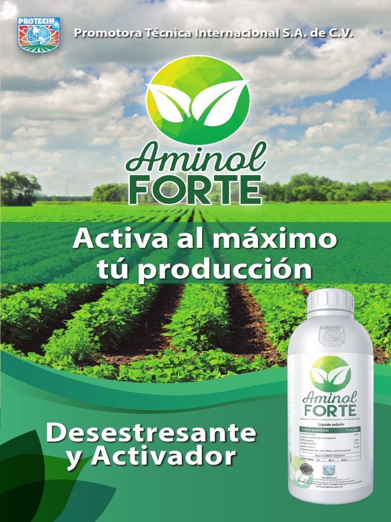 Aminol Forte 30 06 17 | PDF | Plantas | Metabolismo