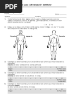 Escala Visual EVA | PDF | Dolor | Cognición