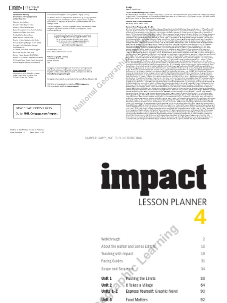 Teachers Resources - Impact 4 | PDF | Getty Images | Vocabulary