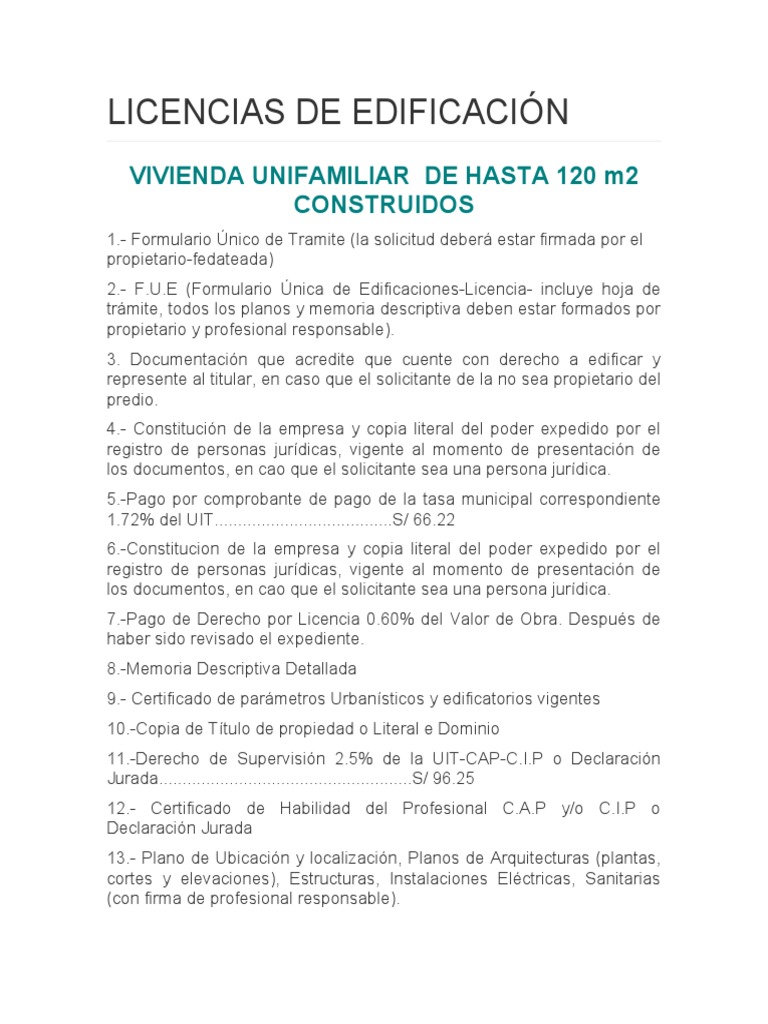 Licencias de Edificación | PDF | Póliza de seguros | Ley común
