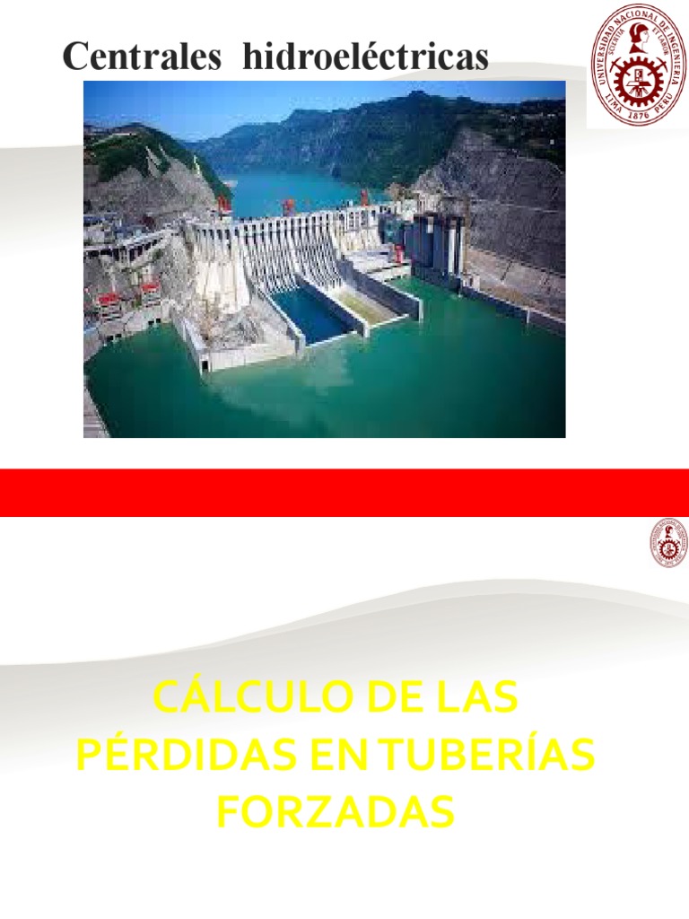 Análisis de pérdidas en una tubería forzada para una microcentral ...
