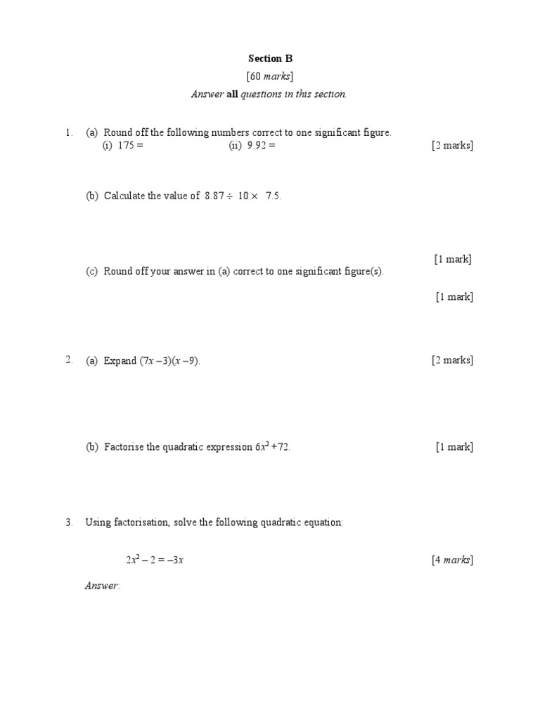 Answer All Questions in This Section | PDF | Logical Consequence | Argument