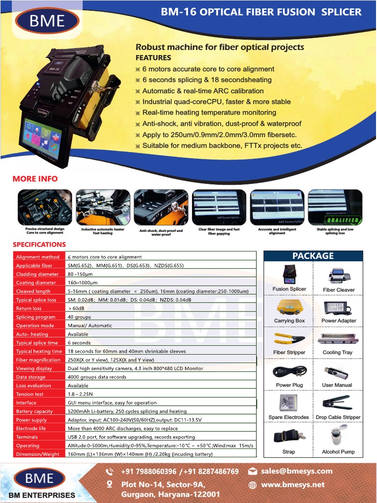 Robust Machine For Fiber Optical Projects: Features | PDF | Optical ...