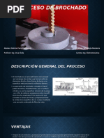 Que Es Proceso de Brochado | PDF | Mecanizado