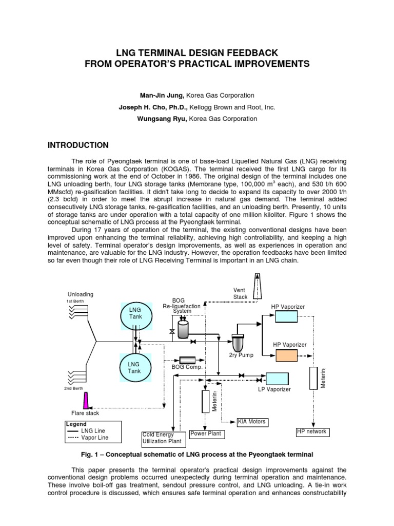 LNG Terminal Design Related | PDF | Liquefied Natural Gas | Natural Gas