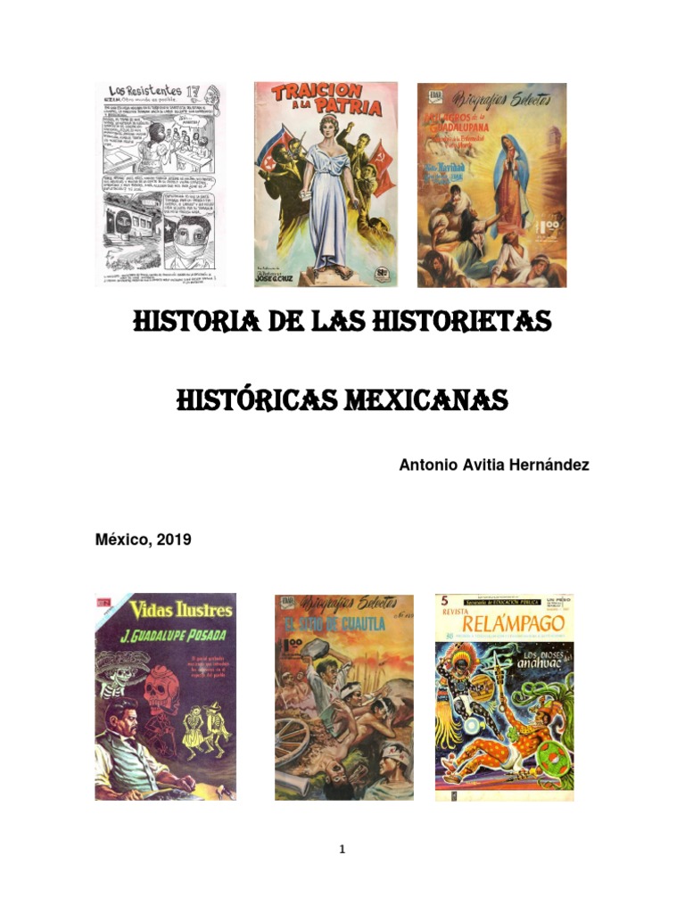 Historietas Históricas Mexicanas | PDF | México | Cómics