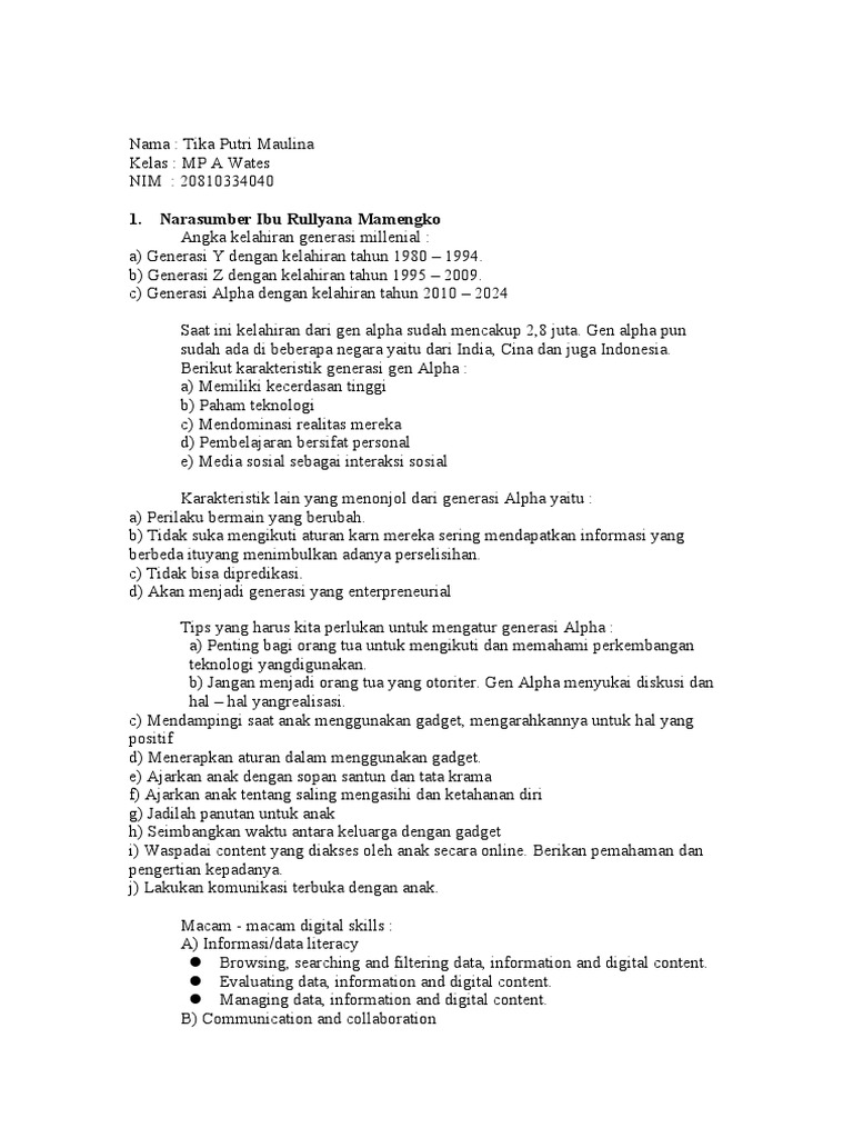 DG1 - Tika Putri Maulina - 040 | PDF