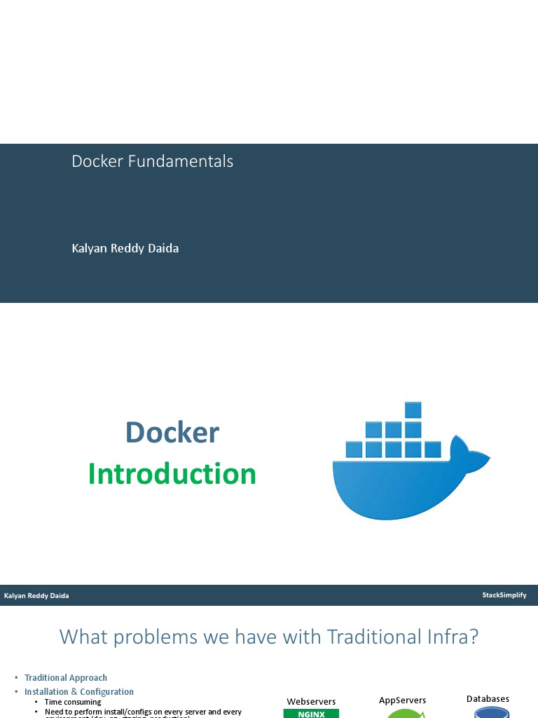 Docker Fundamentals: Benefits of Containers Over Traditional Infra ...