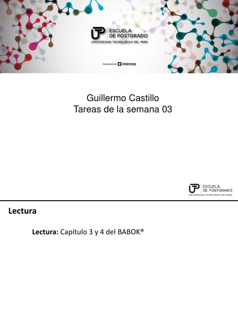 Tareas de La Semana 03 | PDF