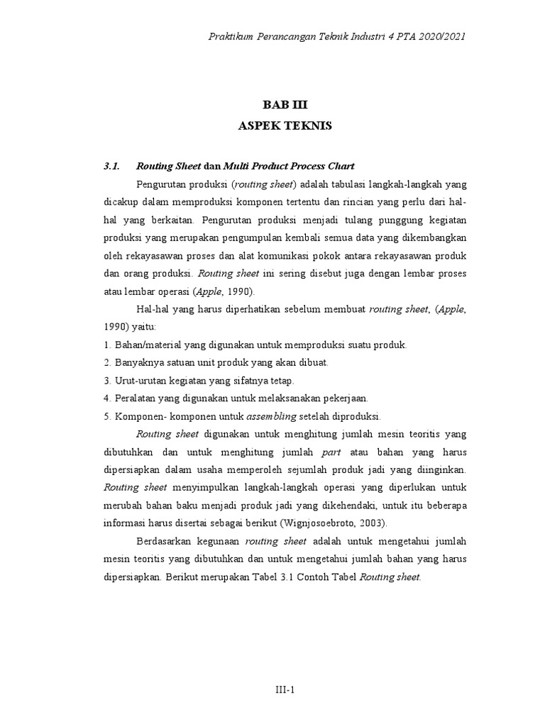 Bab III Aspek Teknis | PDF | Metode & Bahan Ajar | Komputer