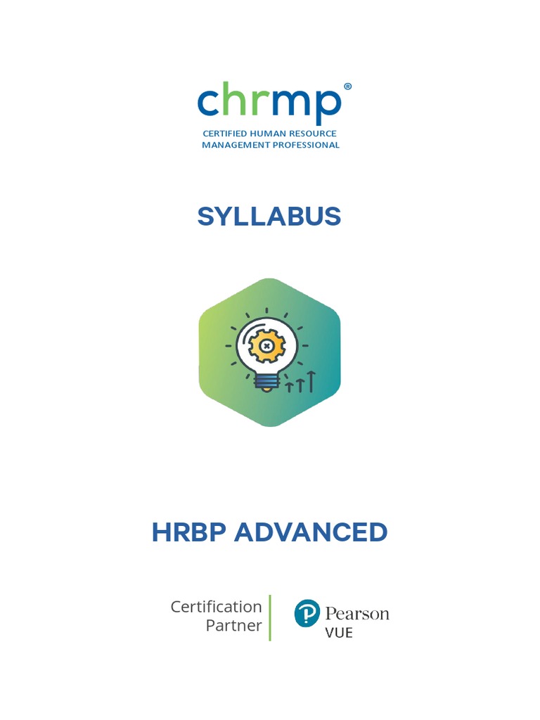 HRBP Advanced Syllabus ROW | PDF | Competence (Human Resources) | Human ...