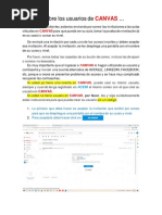 Guía de Usuario Canvas TECSUP | PDF