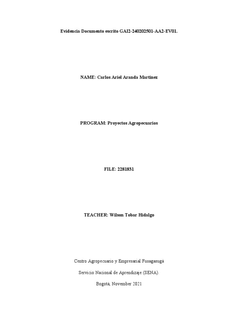 Evidencia Documento Escrito GAI2-240202501-AA2-EV01. | PDF