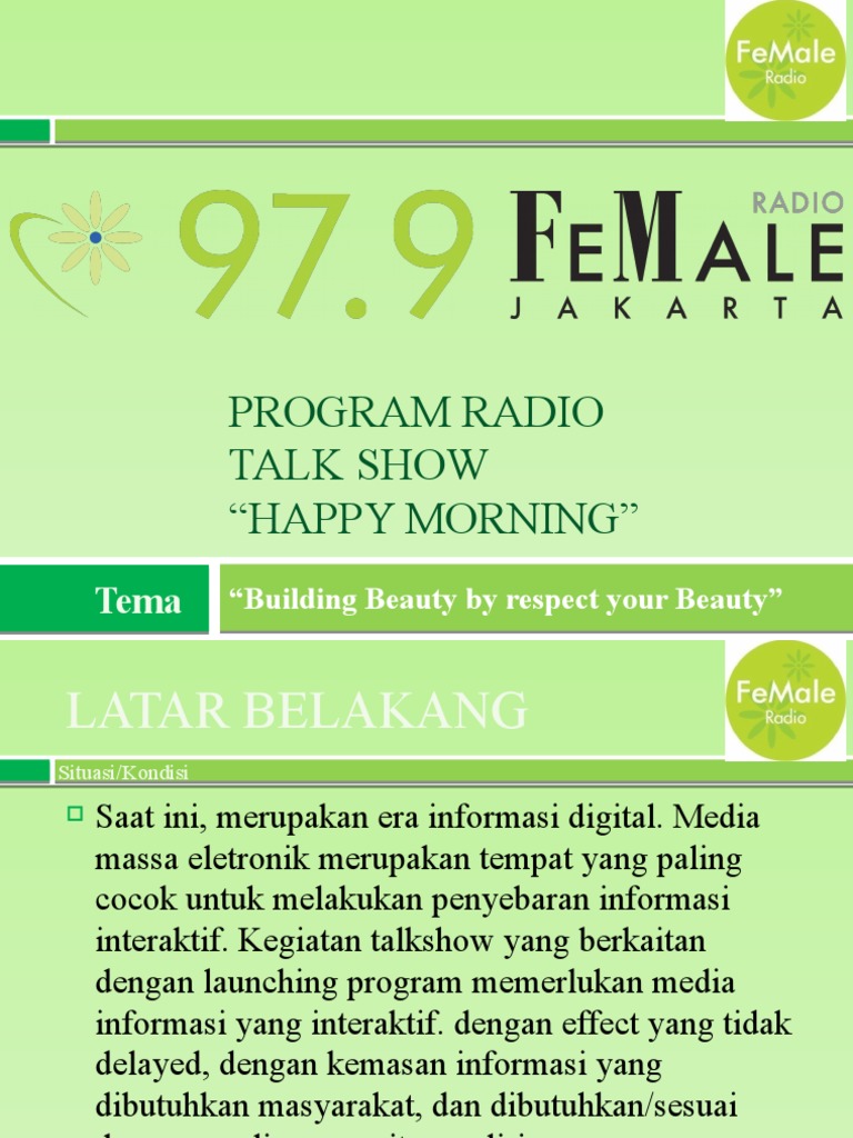 Program Radio | PDF