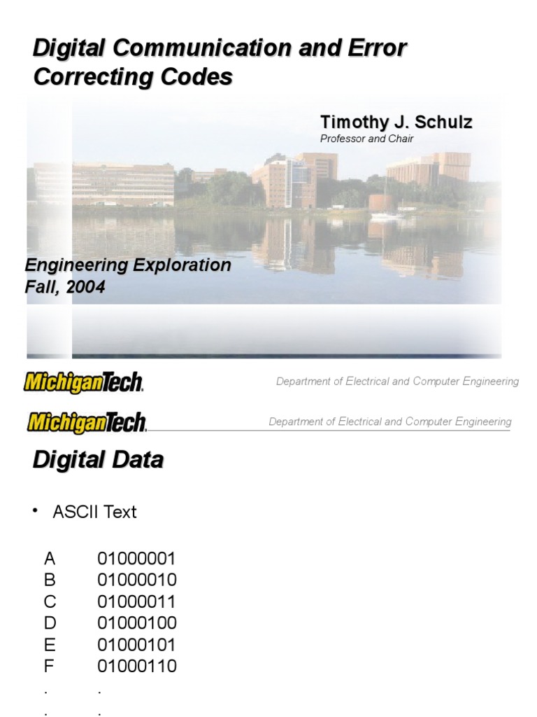 DC Error Correcting Codes | PDF | Error Detection And Correction | Telecommunications Engineering