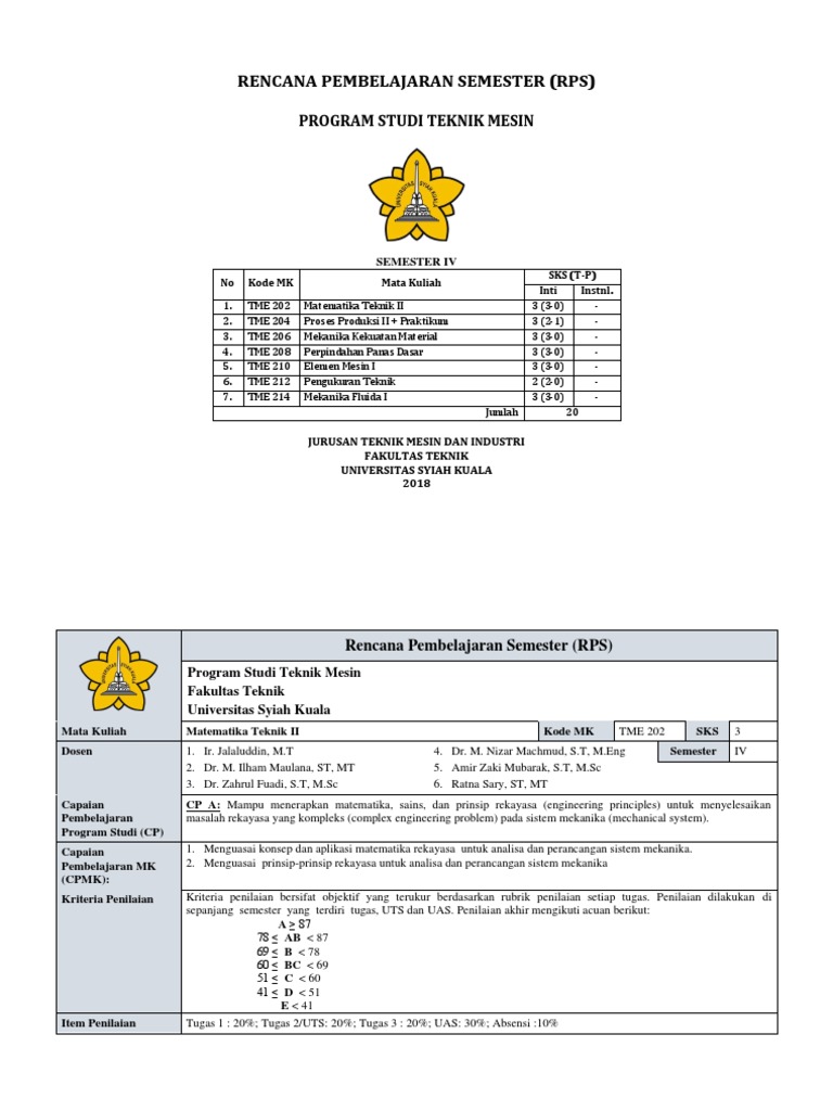 RPS - Sem 4 - PSTM | PDF