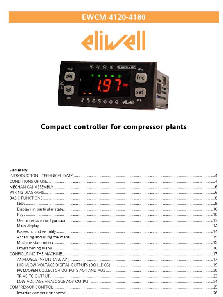 Ewcm 4120 4180 | PDF | Relay | Switch