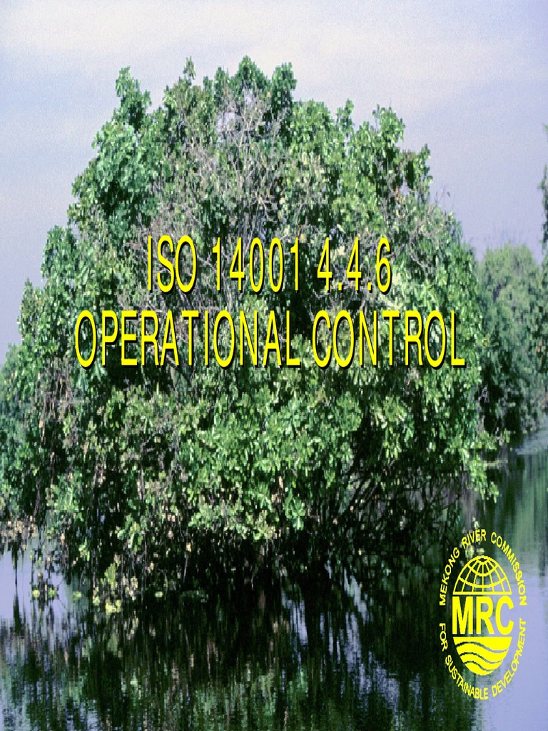 Lesson 13 - Operational Control | PDF | Environmental Resource Management