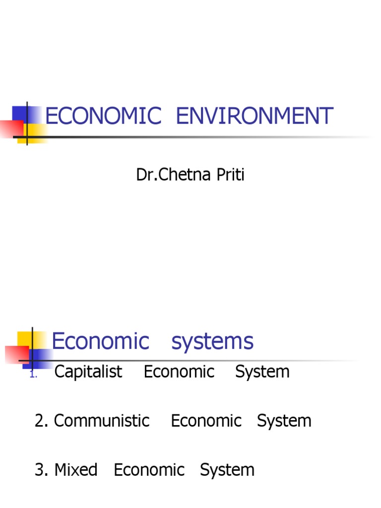 Economic Environment | PDF