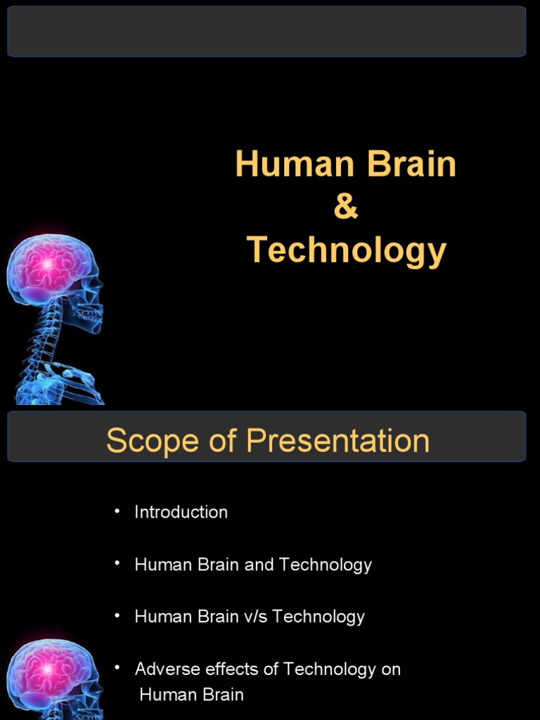 Human Brain & Technology | PDF | Brain | Human Brain