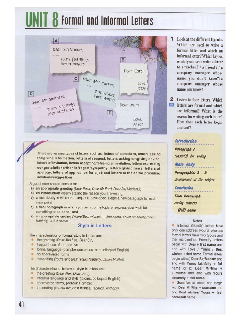 B1 Writing Letter | PDF