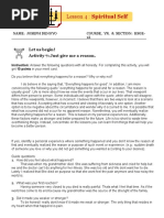 Suarez, Faye Mae C. (UTS) | PDF | Meaning Of Life | Online And Offline