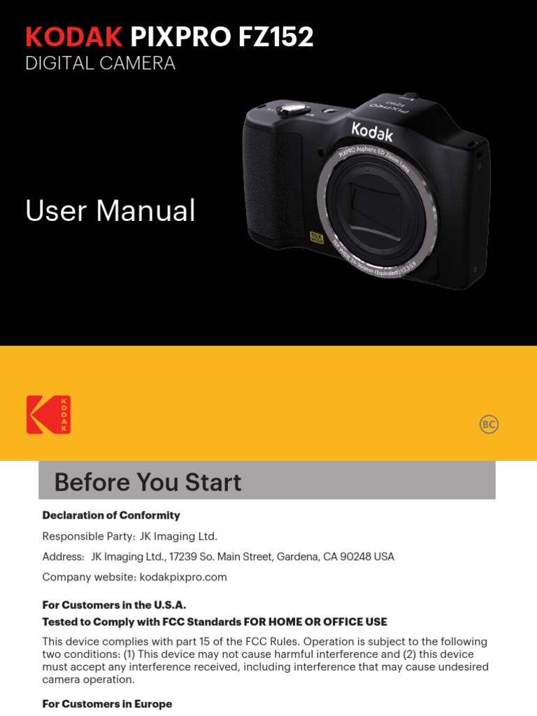 User Manual: Digital Camera | PDF | Digital Camera Modes | Exposure ...