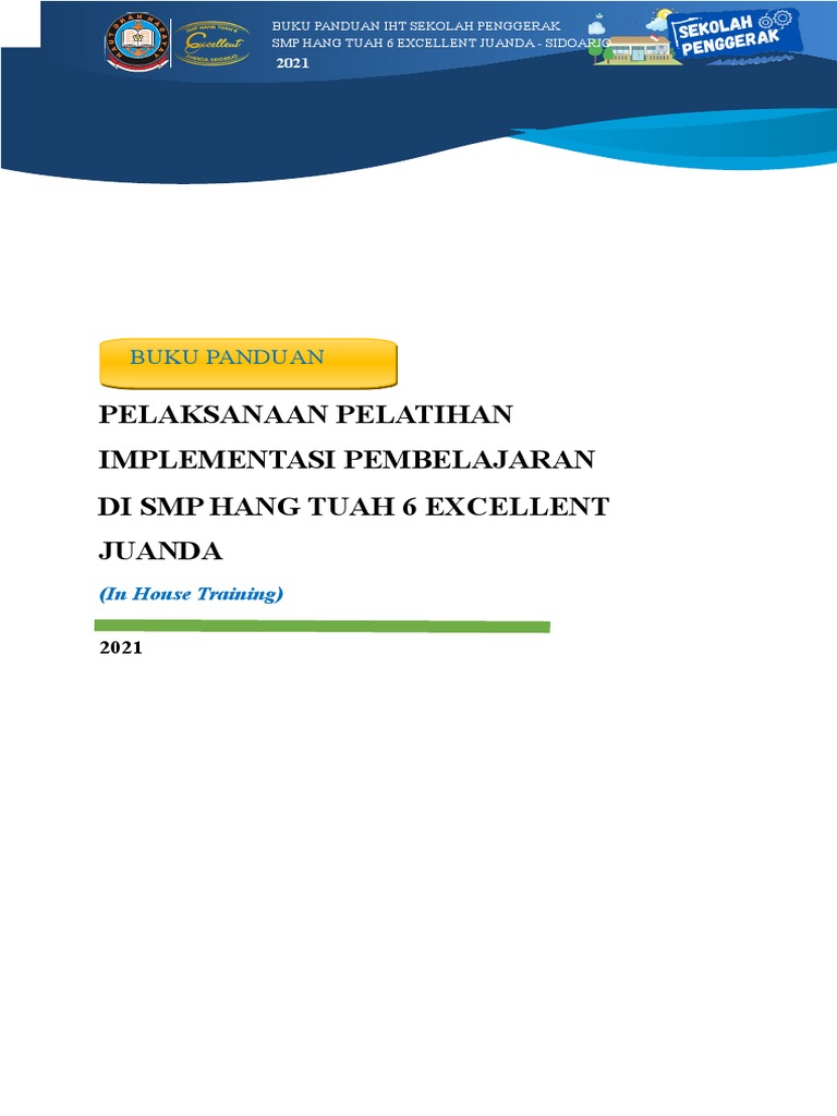 Buku Panduan Iht SMP Hang Tuah 6 Excellent | PDF