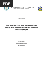 Sample Barangay Project Proposal | PDF | Waste Management | Waste