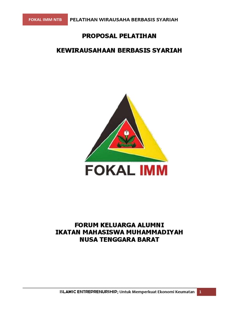 Proposal Fokal Imm | PDF