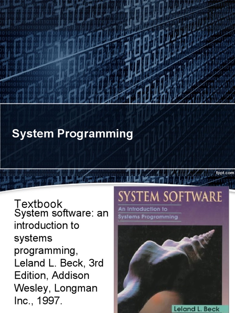 Module 1-System Software | PDF | Assembly Language | Software