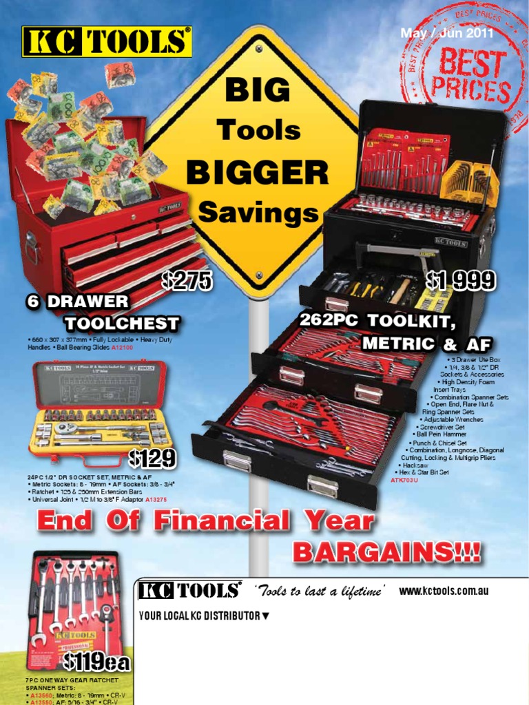 BIG Bigger: Tools Savings | PDF | Tools | Manufactured Goods