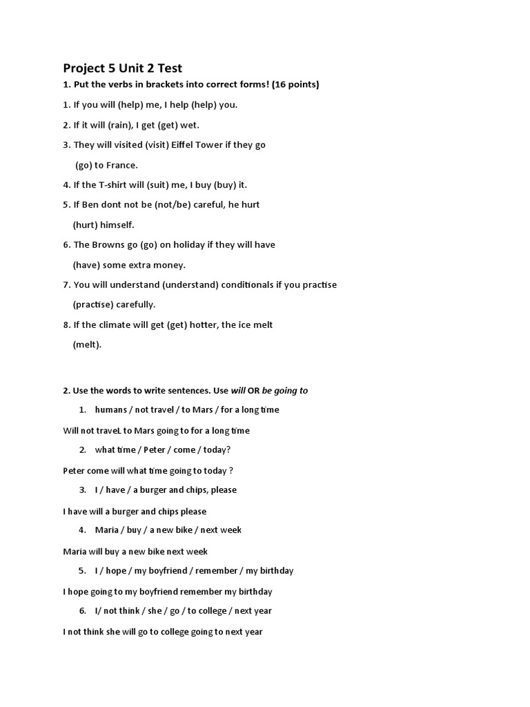 Project 5 Unit 2 Test Ôsmaci | PDF | Linguistics