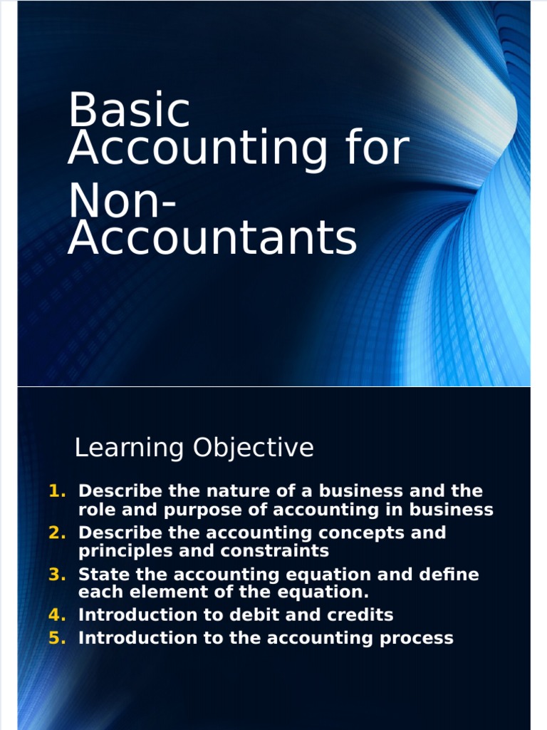 Basic Accounting For Non-Accountants | PDF | Companies | Business