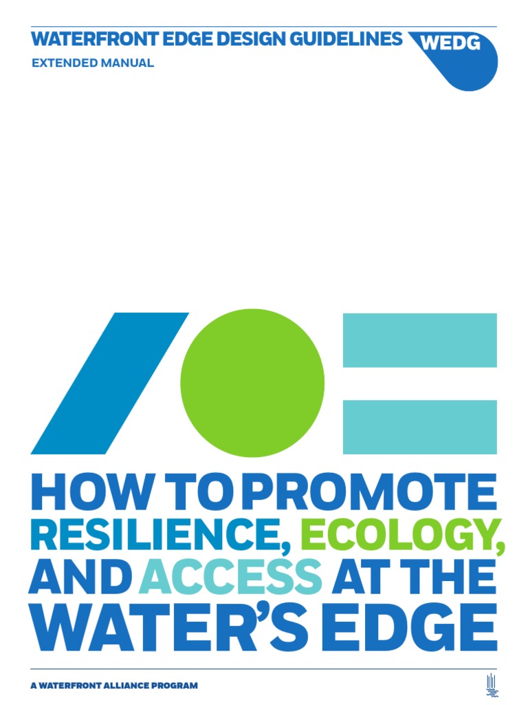 Waterfront Edge Design Guidelines | PDF | Climate Resilience | Ecology