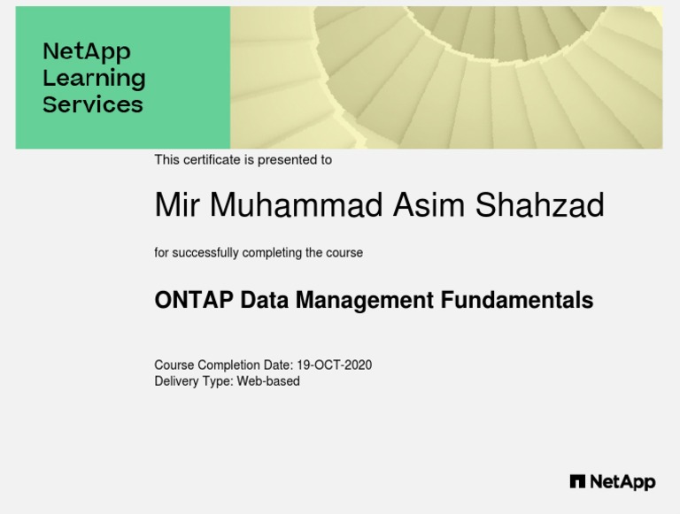ONTAP Data Management Fundamentals | PDF