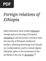 Ethiopian-Eritrean War | PDF | International Relations | International ...