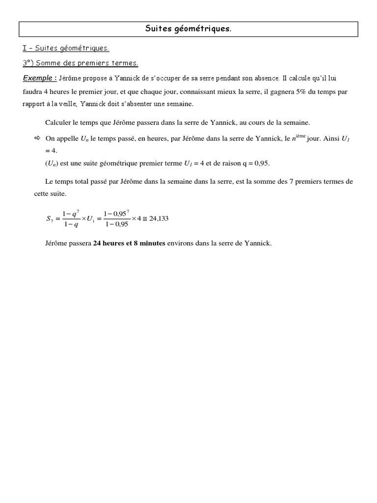Correction Exercice Serre | PDF