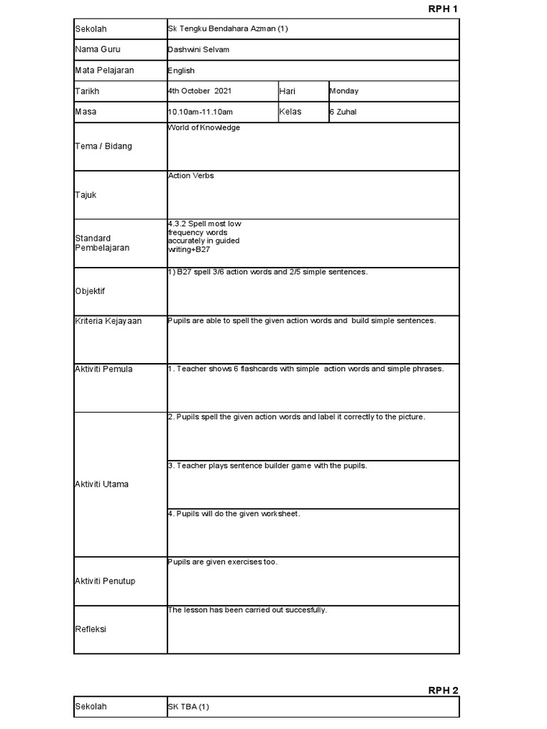 Twinkle Twinkle Little Star Lesson Plan | PDF