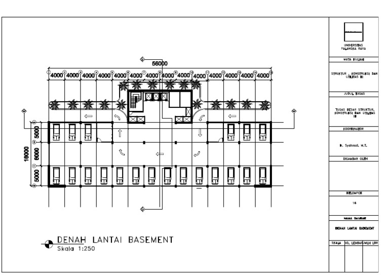 Denah Lantai Basement | PDF