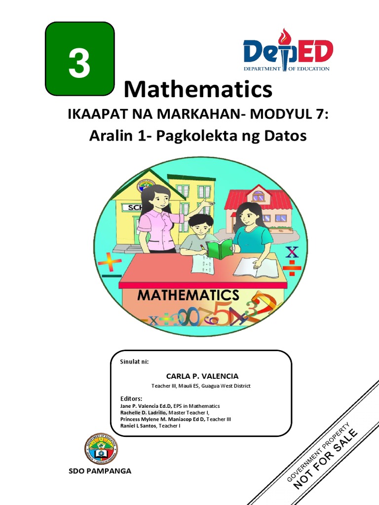 Math3 Q4 Week7 26p | PDF