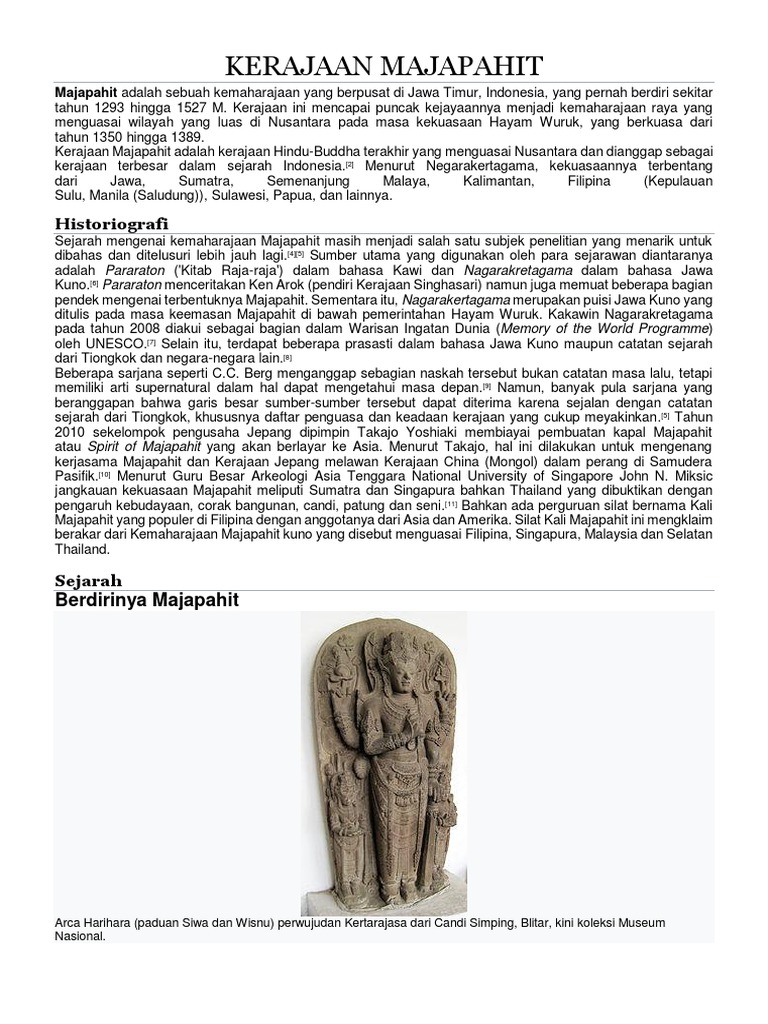 Kerajaan Majapahit | PDF