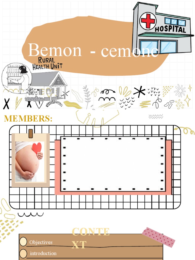 BEmONC & CEmONC | PDF | Childbirth | Postpartum Period